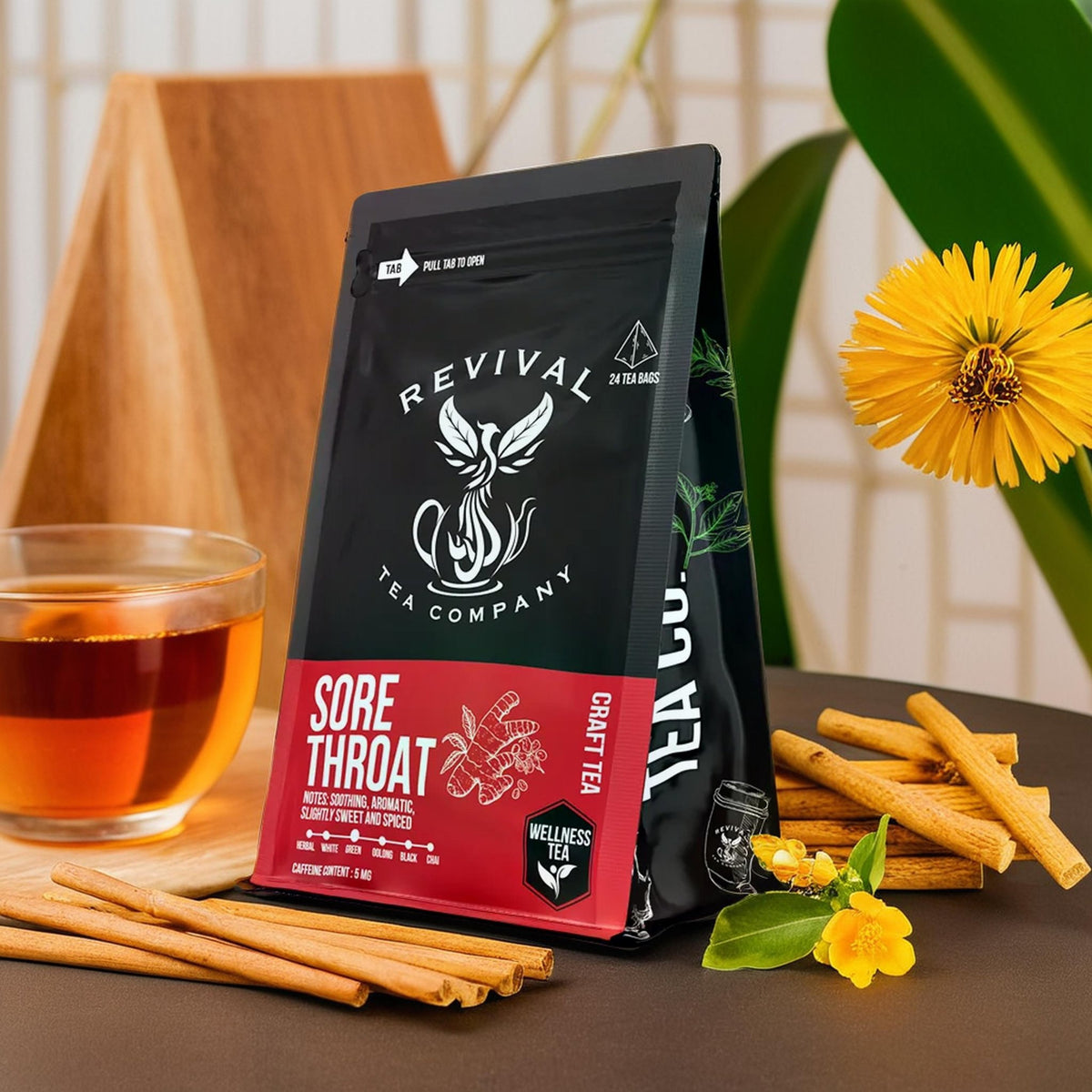 Sore Throat: Soothing Tea Blend For Relief From Revival Tea – Revival Tea Company